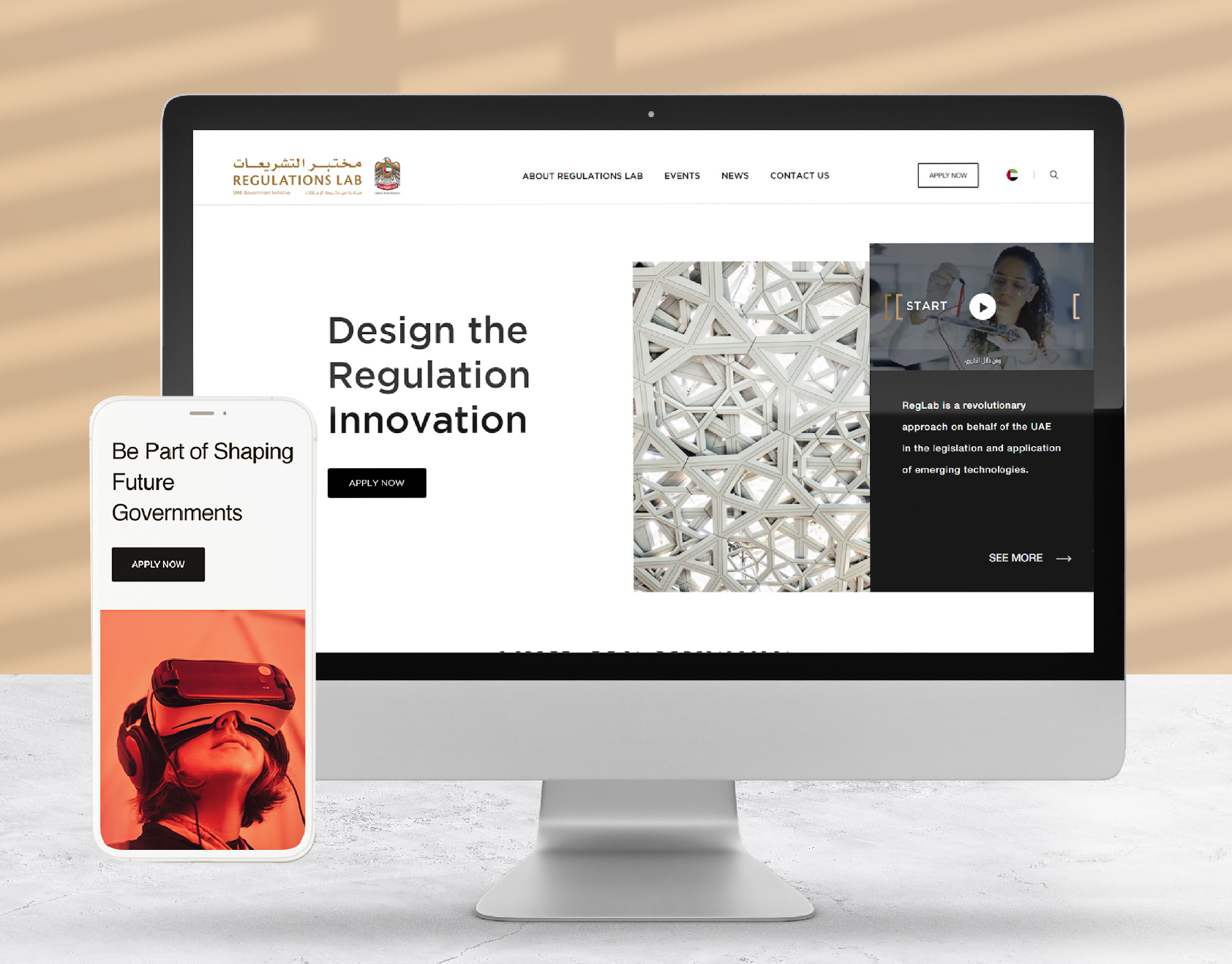 Check Out Our High-level Website Design - Regulation Lab - Prezlab