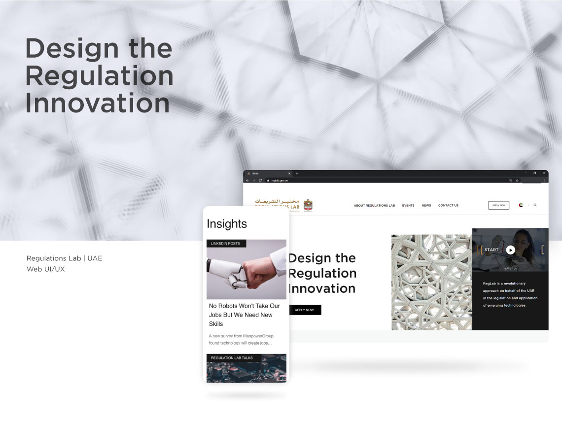 Check Out Our High-level Website Design - Regulation Lab - Prezlab