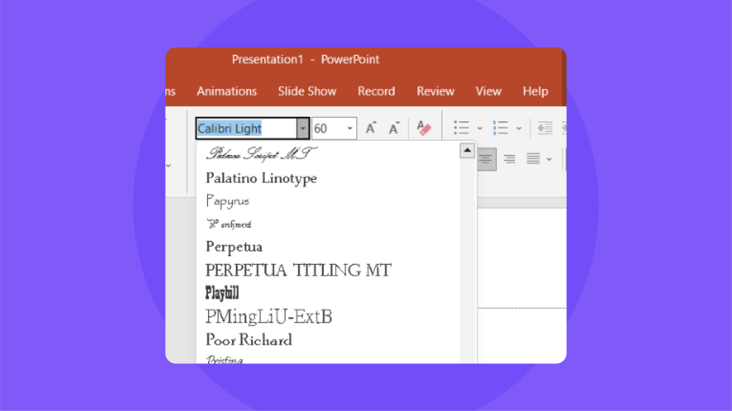 Choosing Your Ideal PowerPoint Font