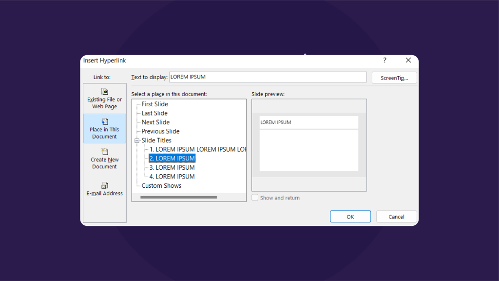 How To Create A Table Of Contents In PowerPoint