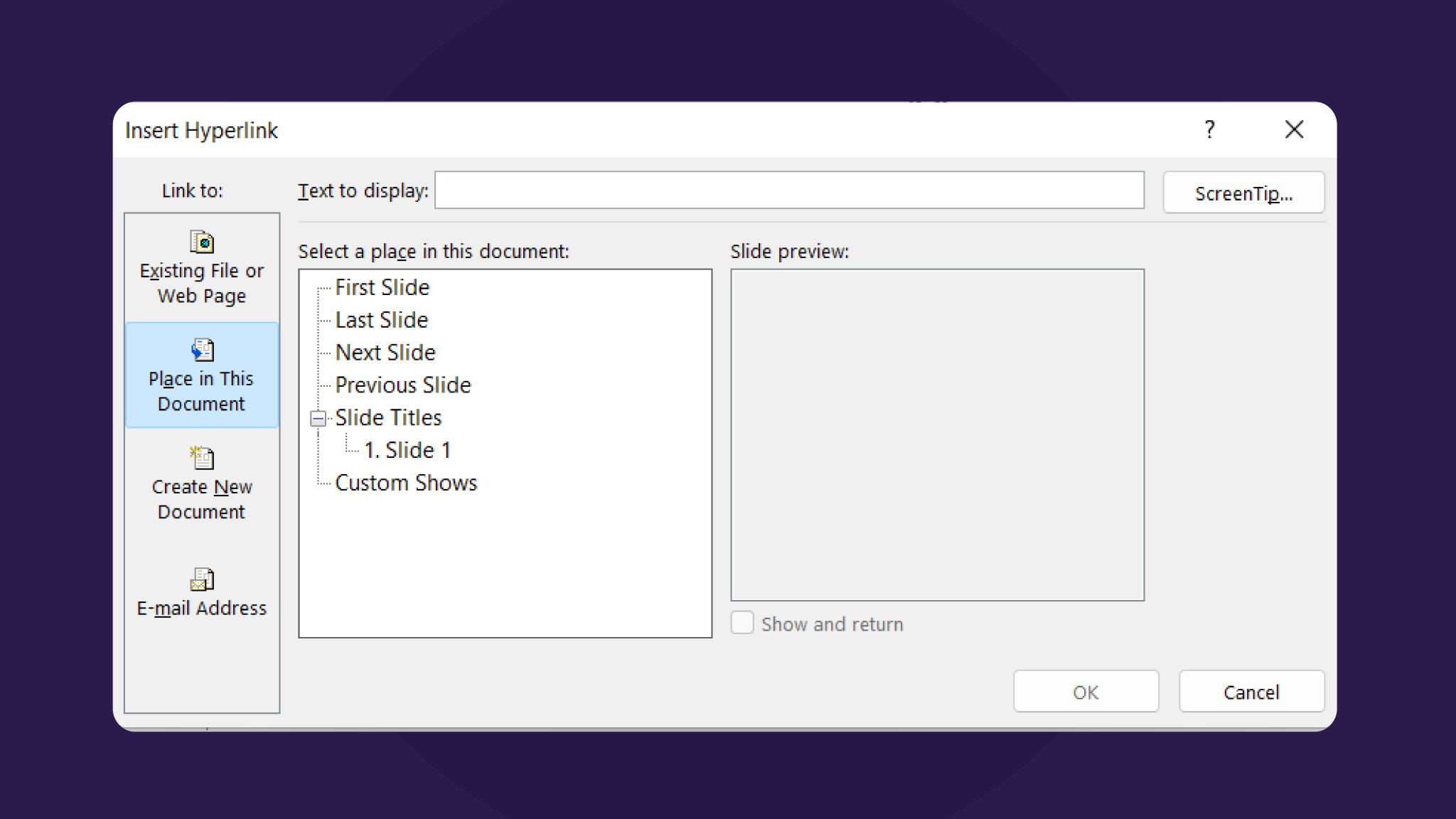 How To Create Interactive PowerPoint With Hyperlinks